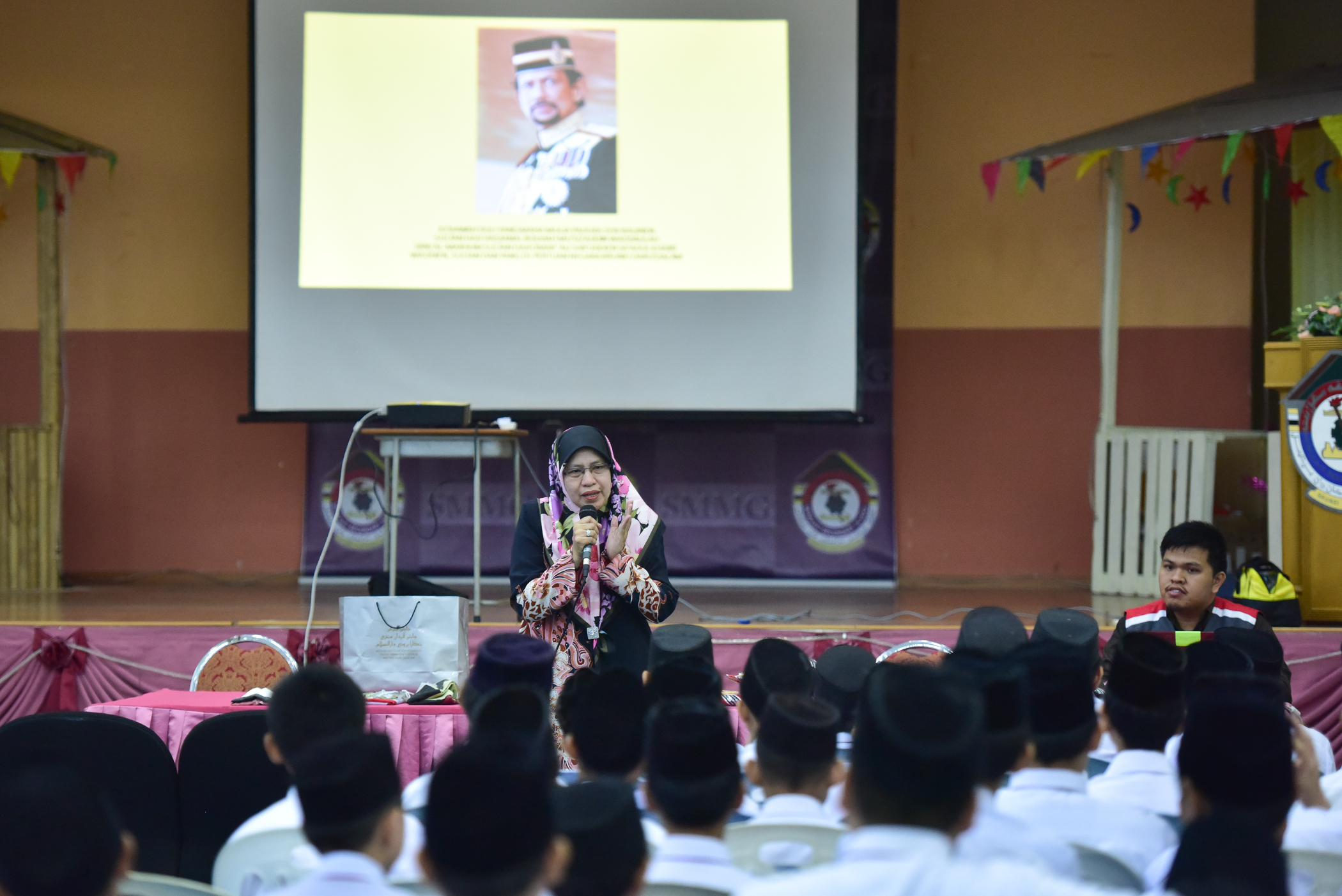 News - SMMG students appreciate the National Anthem...